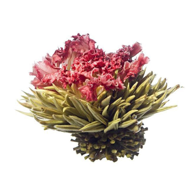 Miss Tea - White tea flower with Carnation