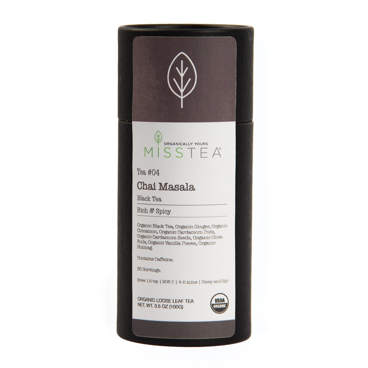 Miss Tea - Organic Masala Chai Black Tea