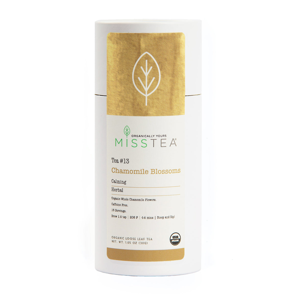 MissTea - Chamomile Blossoms herbal infusion – Miss Tea