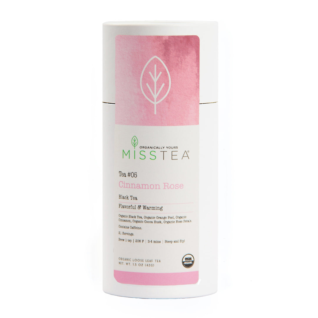 Misstea - Organic Cinnamon Rose Black Tea – Miss Tea