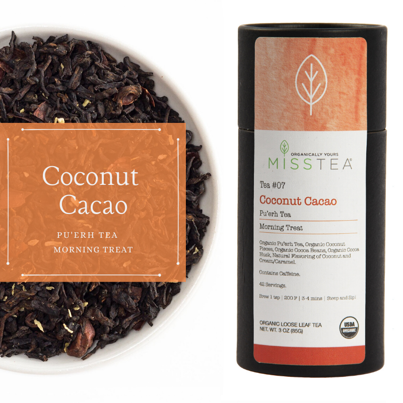 MissTea - Organic Coconut Cacao Pu’erh Tea – Miss Tea