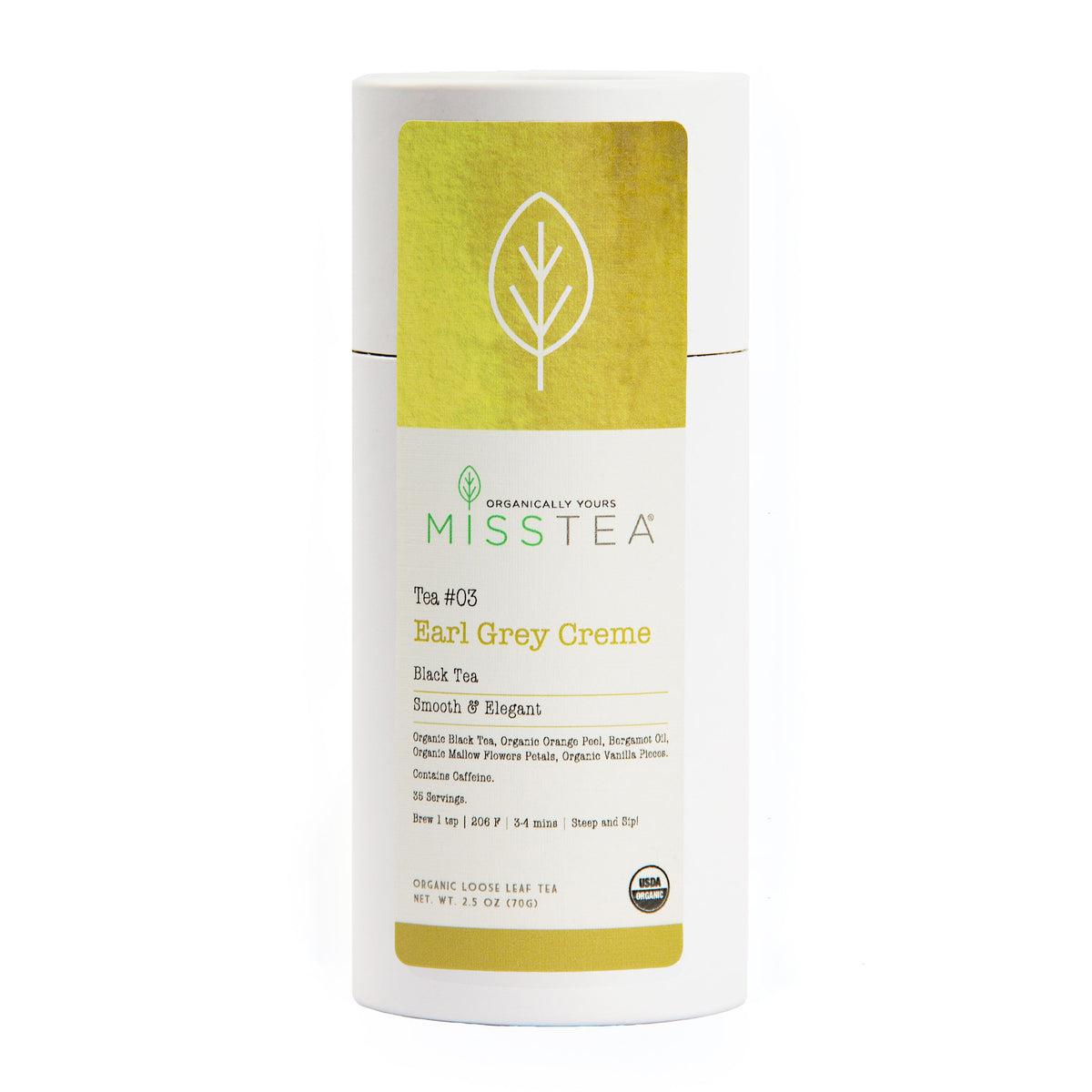 MissTea Organic Earl Grey Creme – Miss Tea